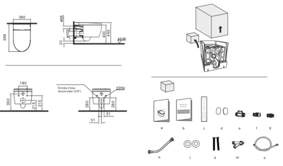 Comment bien installer wc suspendu japonais